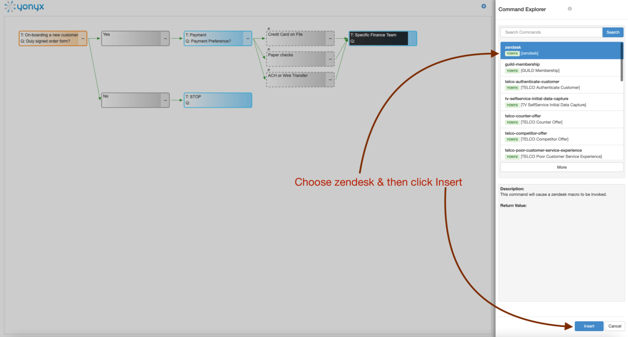 Zendesk Application Installation Guide - Yonyx