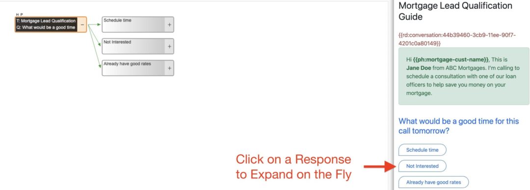 Expand Dynamic Call Script - Yonyx